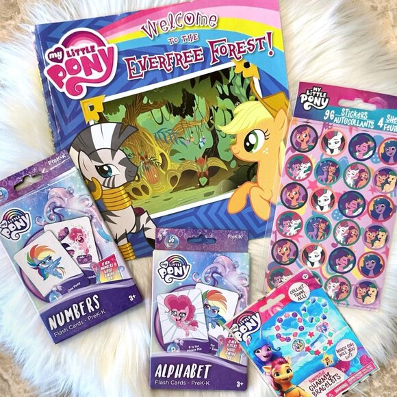 My Little Pony | Toys | My Little Pony Alphabetnumber Cards Book ...